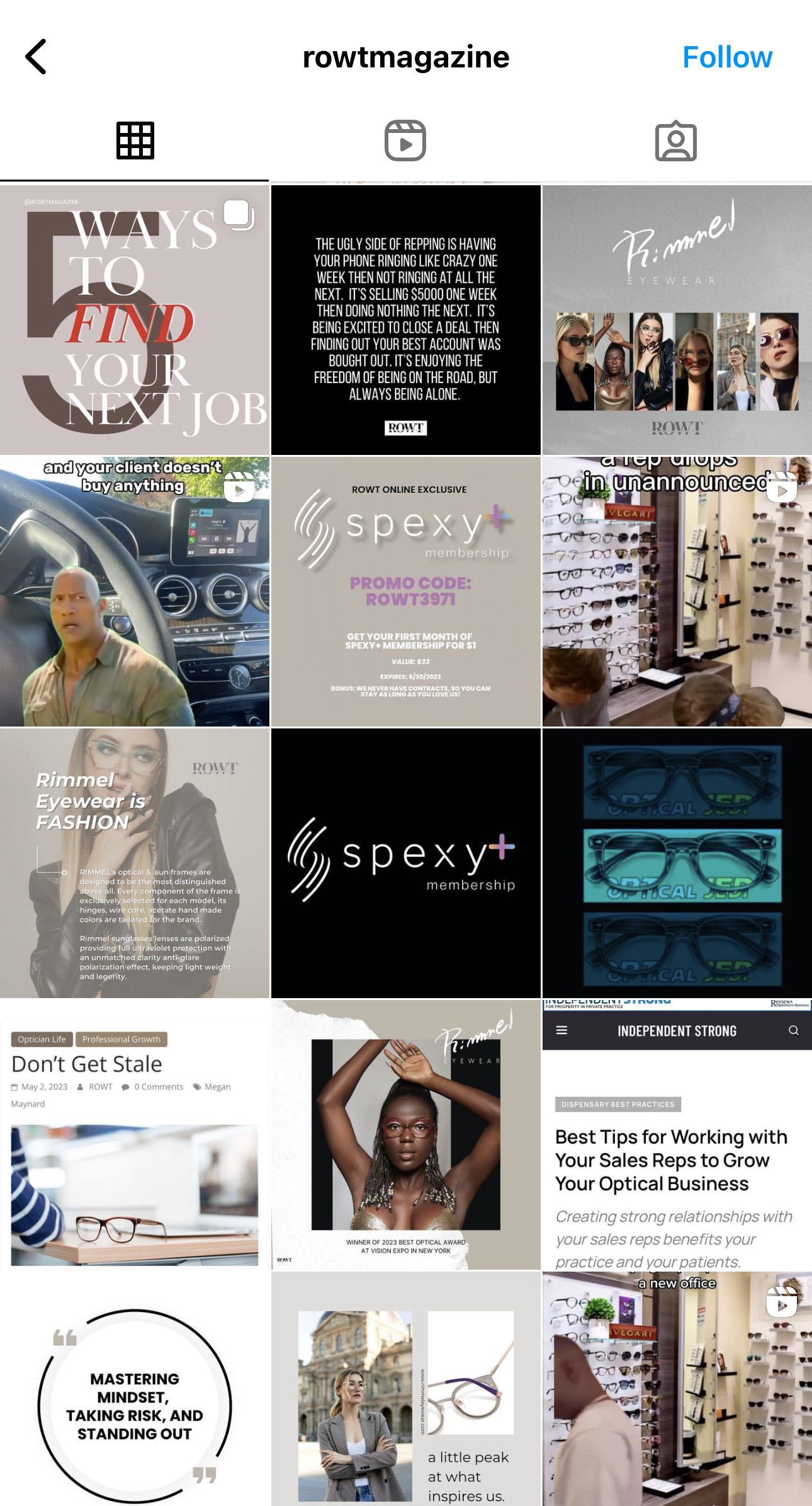 ROWT Magazine: The Positive Impact of Reps and Opticians Working ...